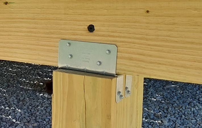Deck Beam To Post Connection: What Does The IRC Require?